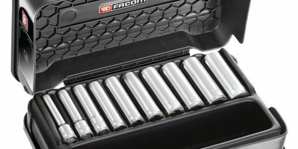 Coffret Douille 1/4' Longue 6 pans - Boîte MBOX -FACOM